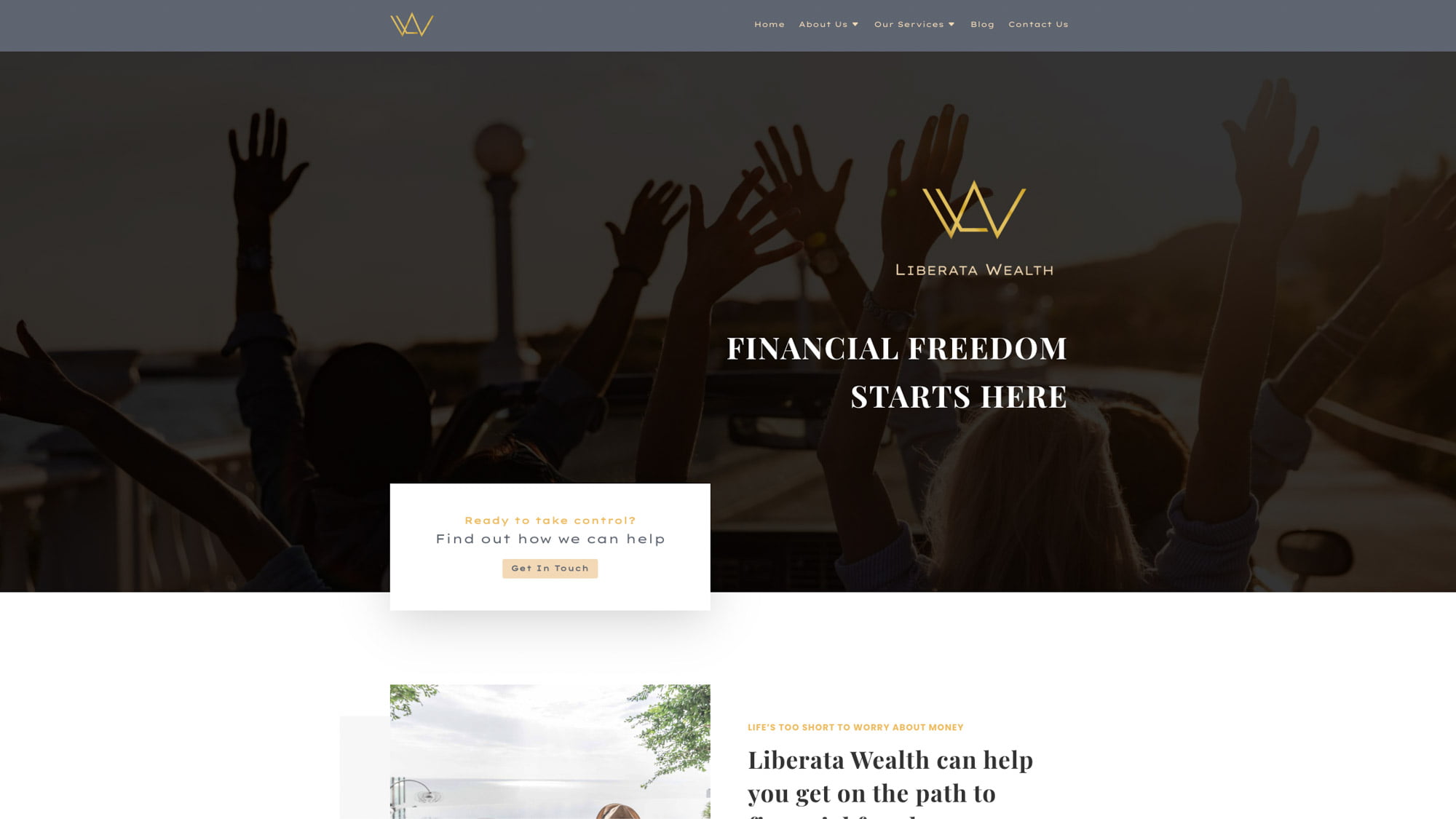Liberata Wealth | Web Design | Graphic Design | by Bluehands