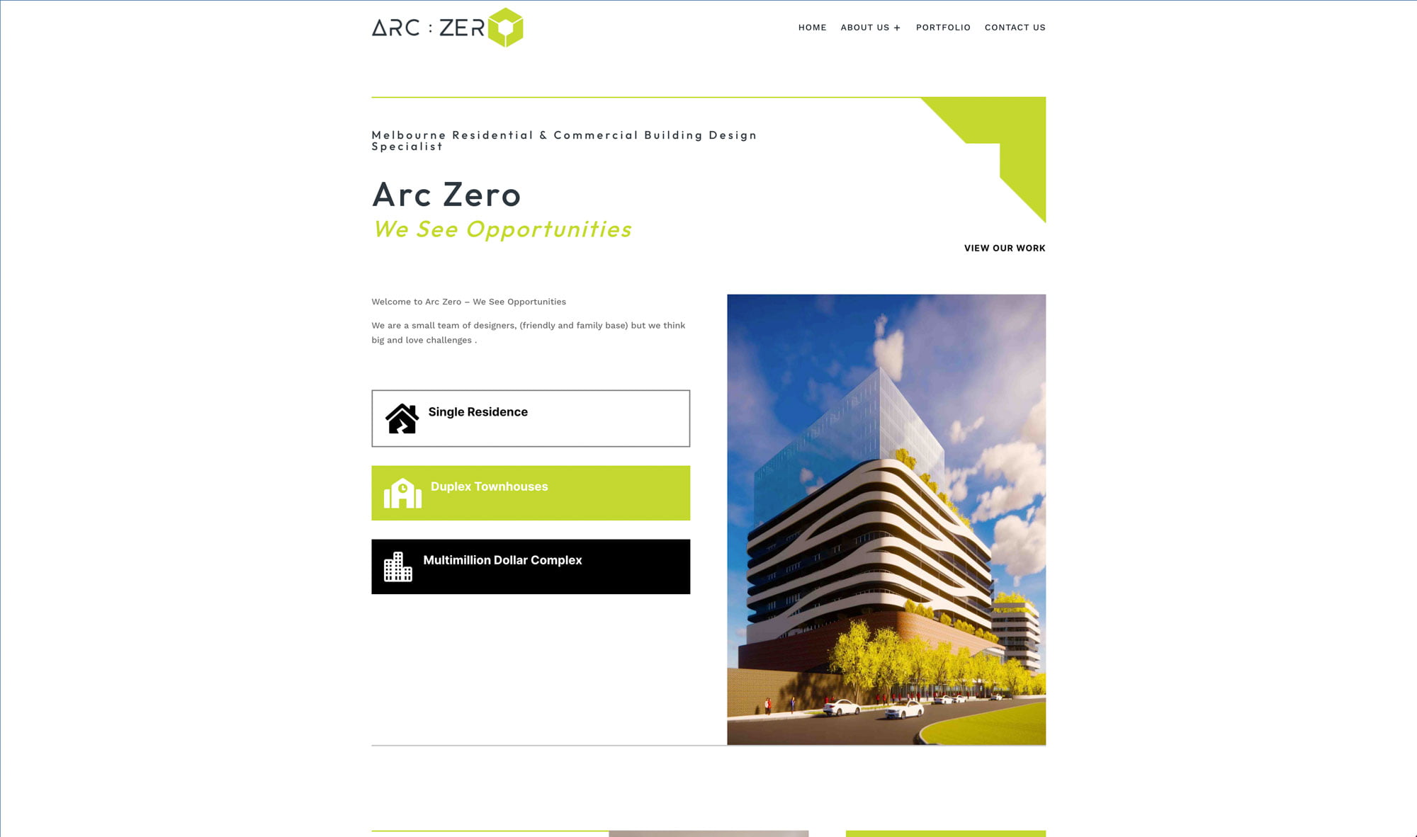 Projects | Arc Zero | Bluehands