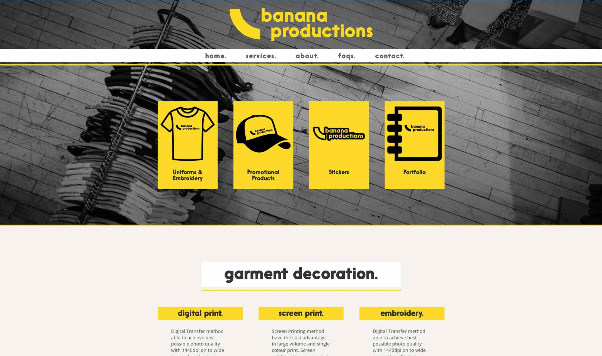 Projects | Banana Productions | Bluehands